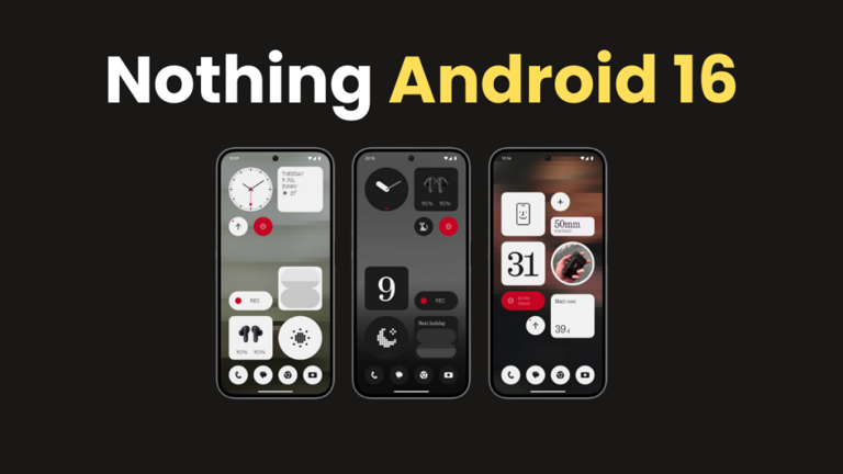 Nothing OS 4.0 (Android 16) update: release date, eligible devices, and ...