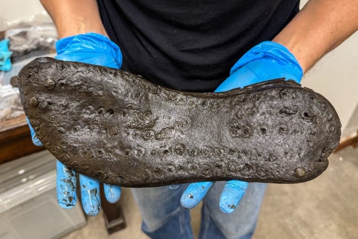 Discovery at Roman fort near Hadrian’s Wall ‘baffles’ archaeologists