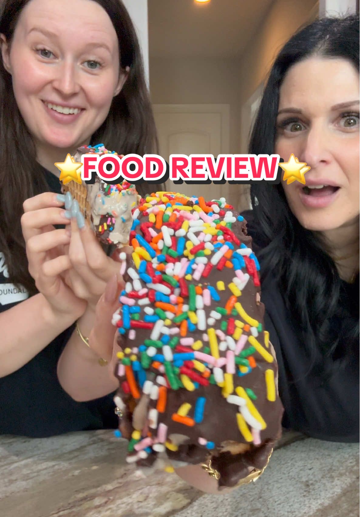 Trying the Ice Cream Taco at Cold Stone Creamery