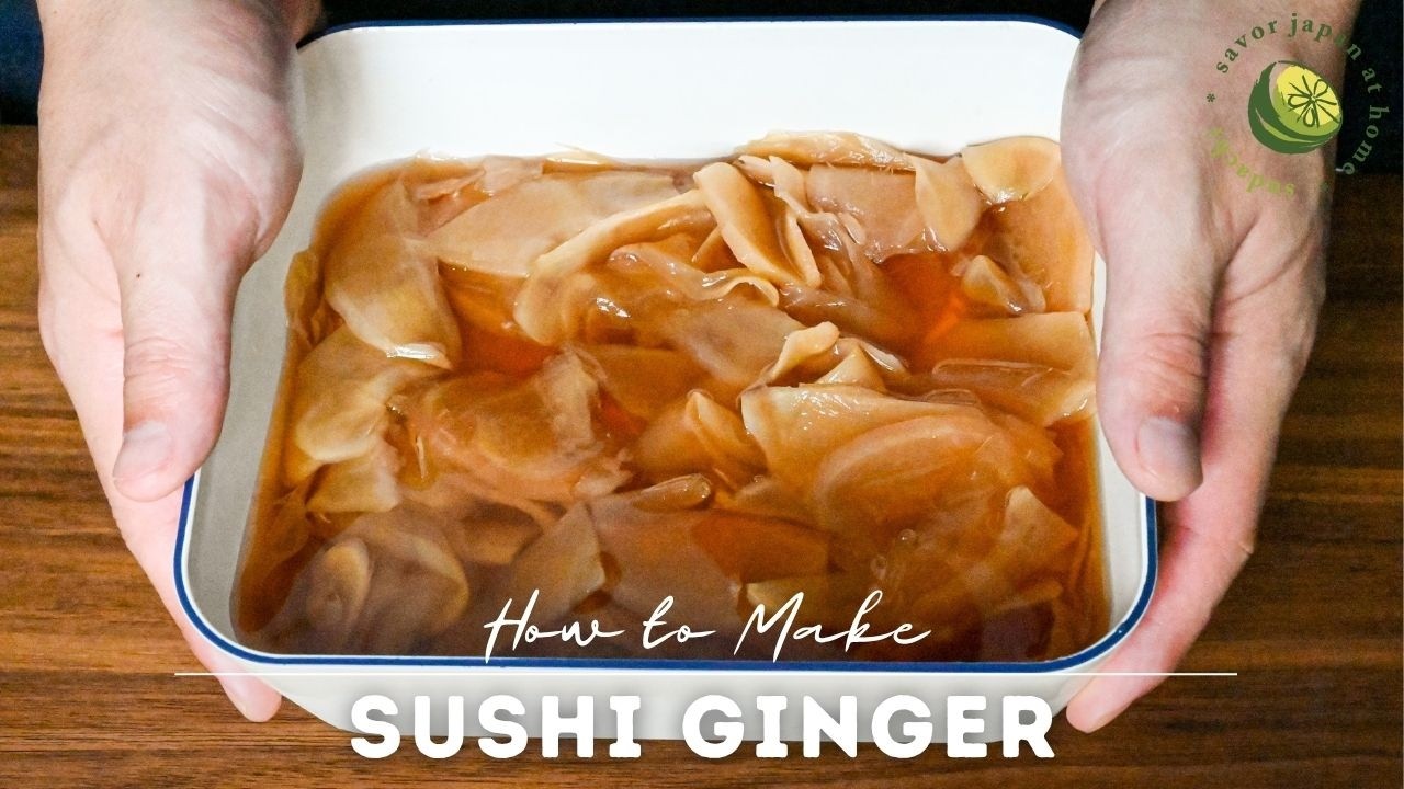How to Make Sushi Ginger at Home (Gari Recipe)