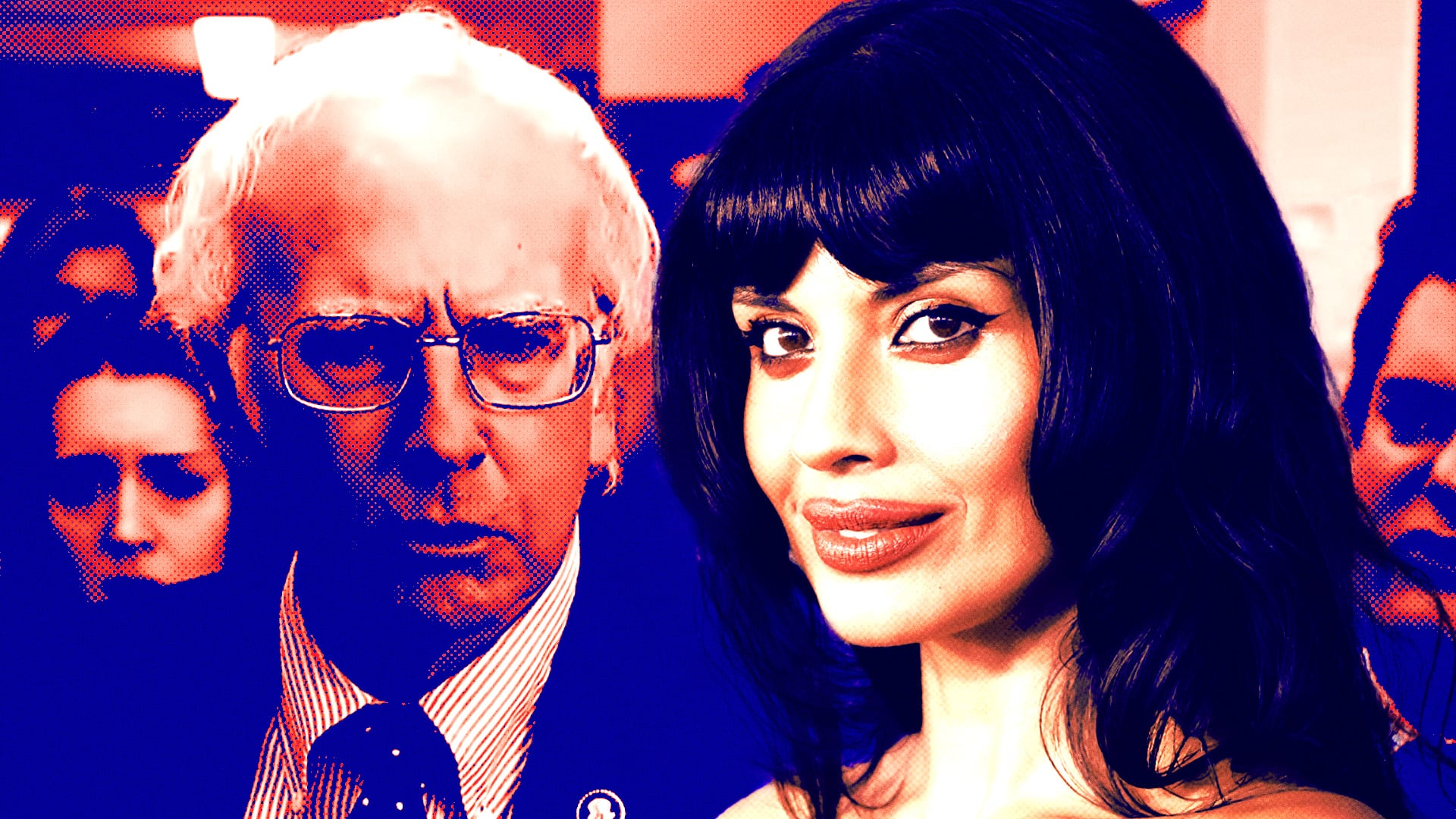 Jameela Jamil Thought Larry David Was Just a Bernie Sanders Impersonator