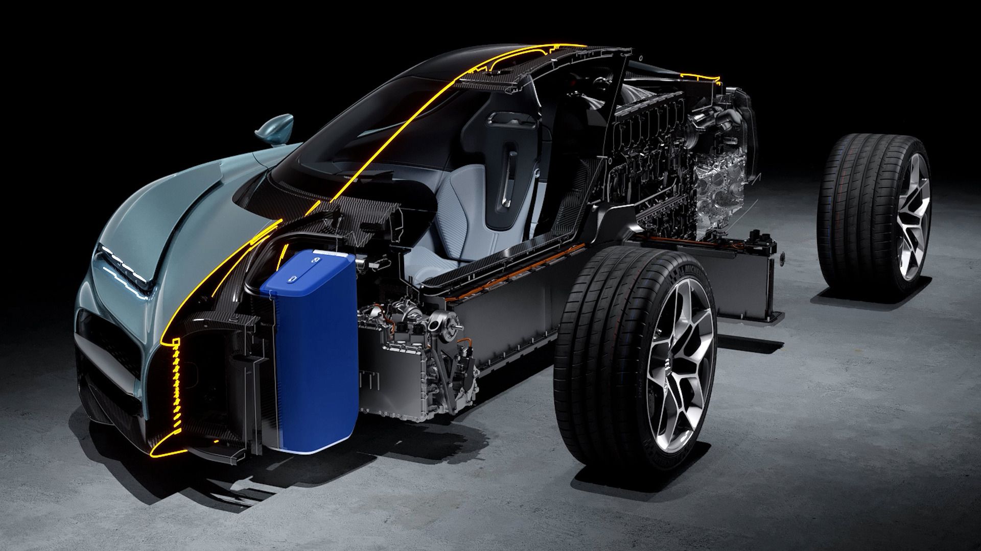 Bugatti Tourbillon's Engine Layout Helps With Aerodynamics