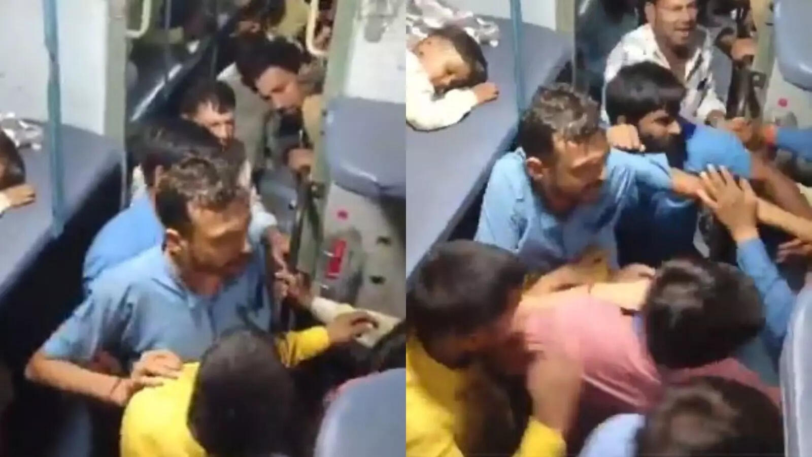 Viral Video: Train Passenger Beaten For Complaining About Food Prices ...