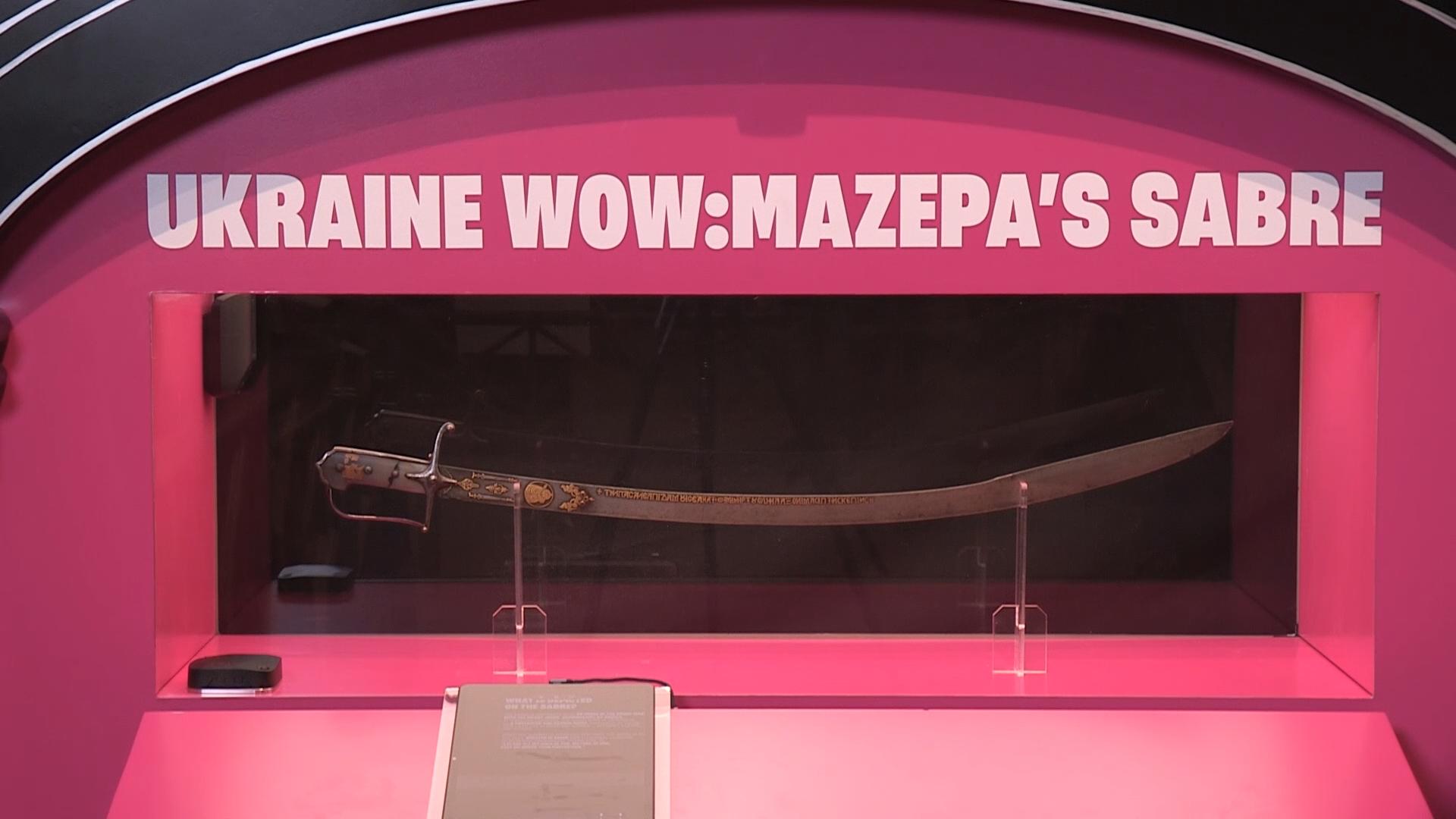 Mazepa Sabre from Usyk fight on display at Tower of London