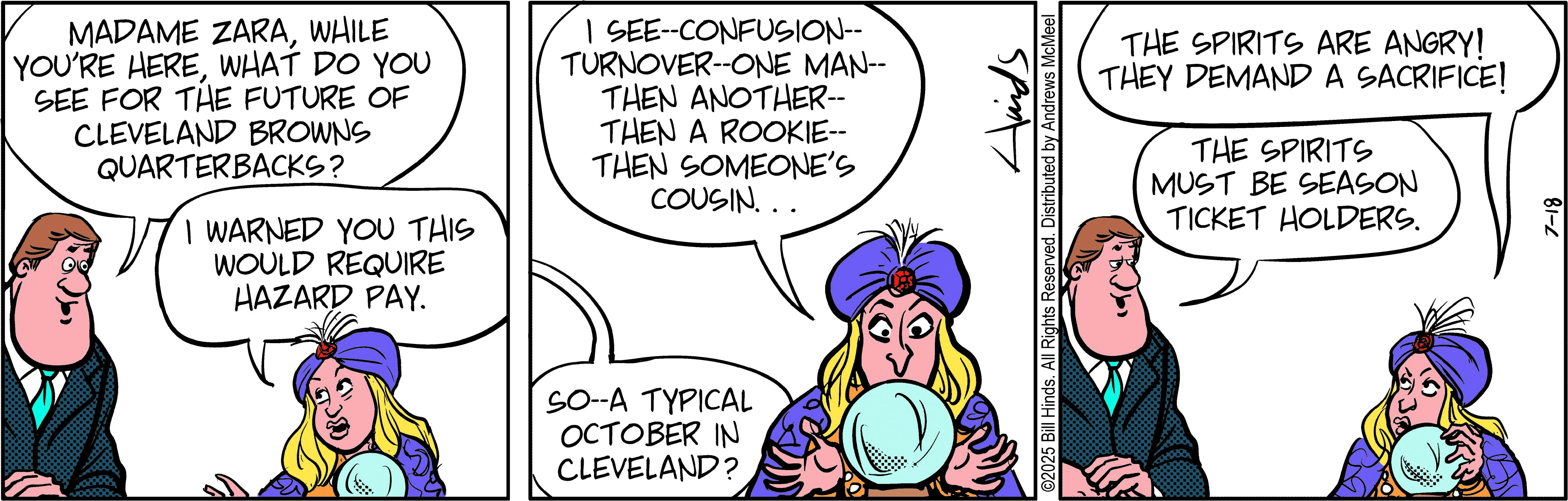 Tank McNamara by Bill Hinds