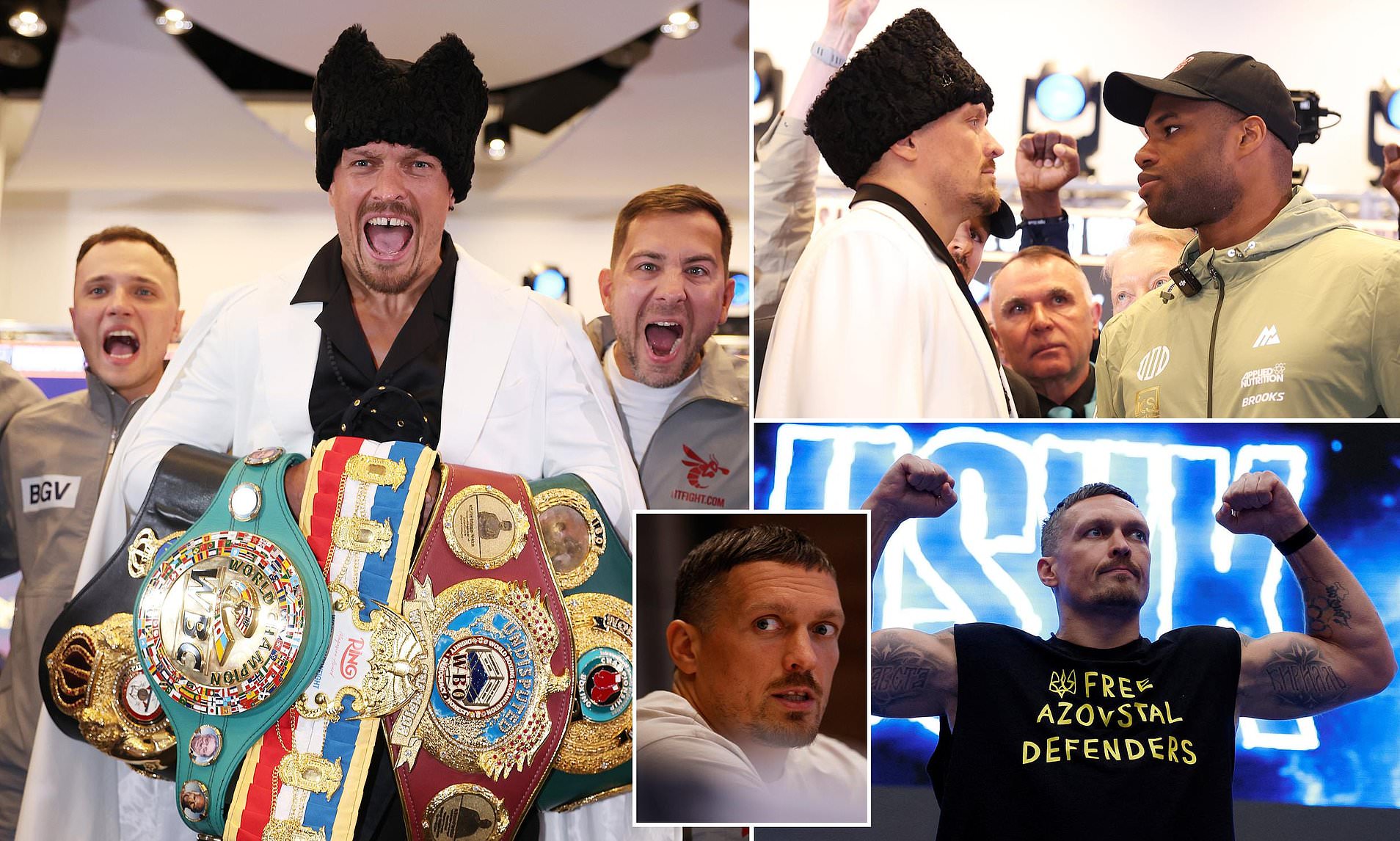 Oleksandr Usyk opens up on the childhood poverty that led him to ...