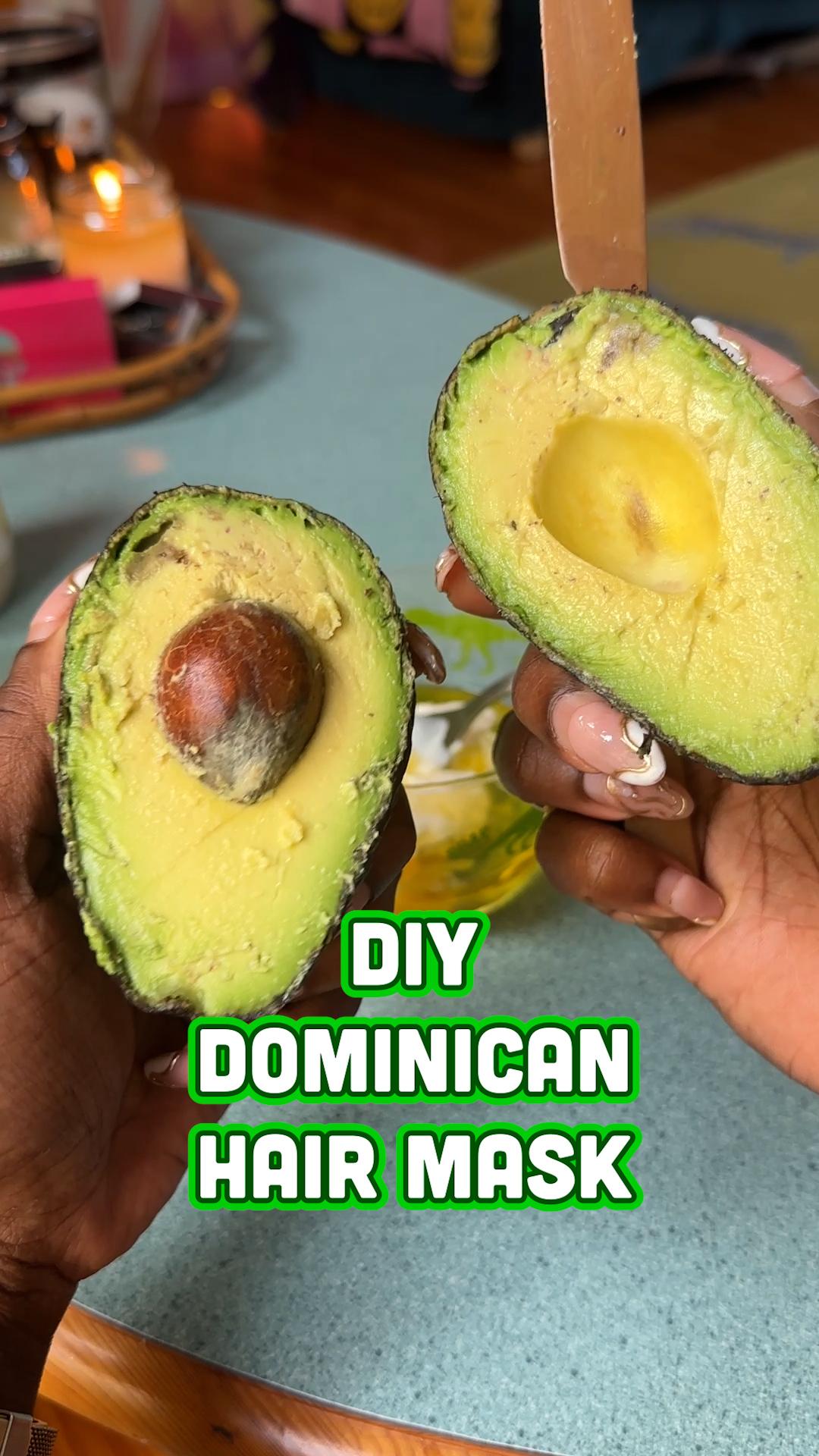 DIY Dominican Avocado Hair Mask