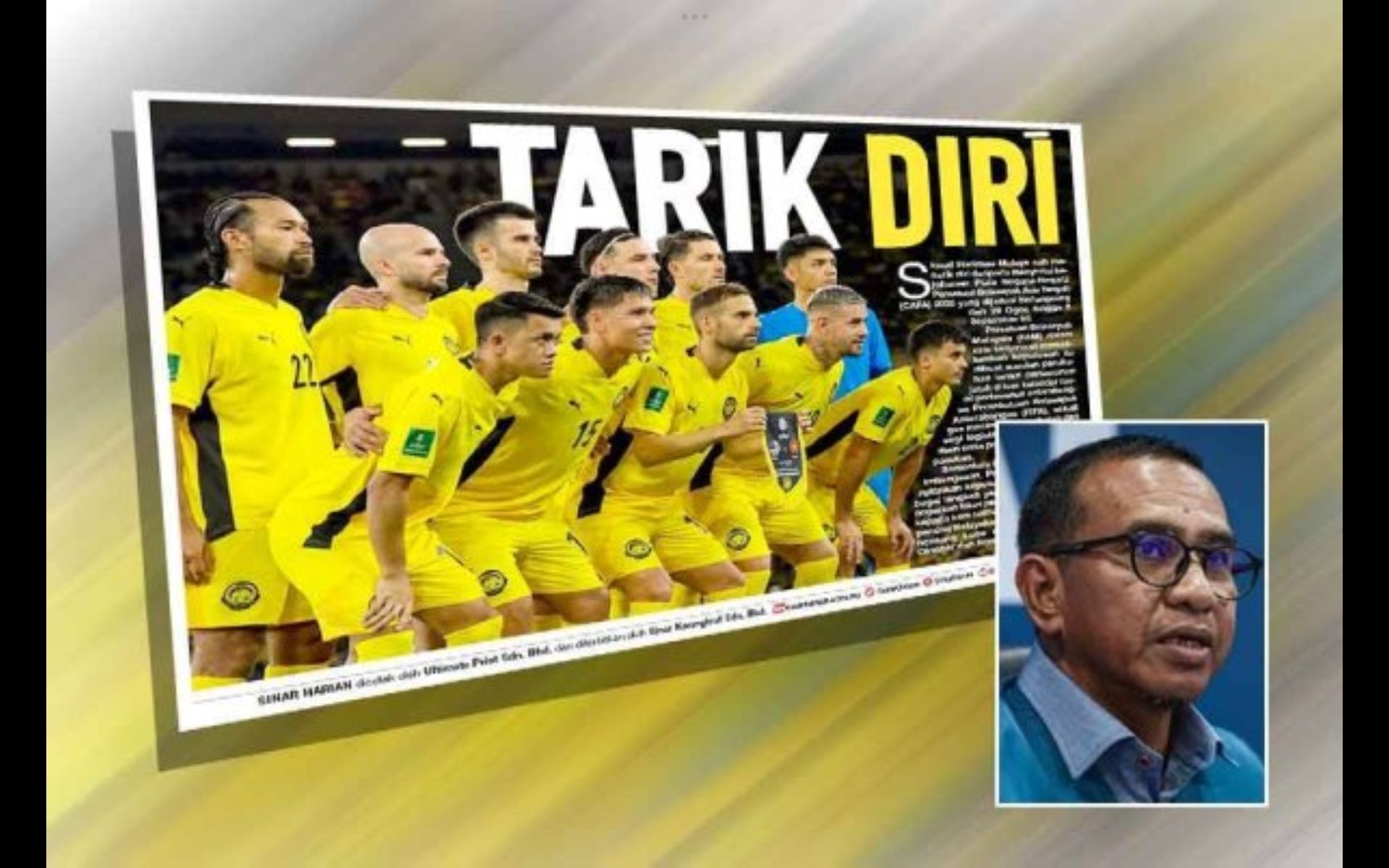 Dikasih Lawan Kuat Malah Mundur, Eks Petinggi Federasi Malaysia: FAM ...