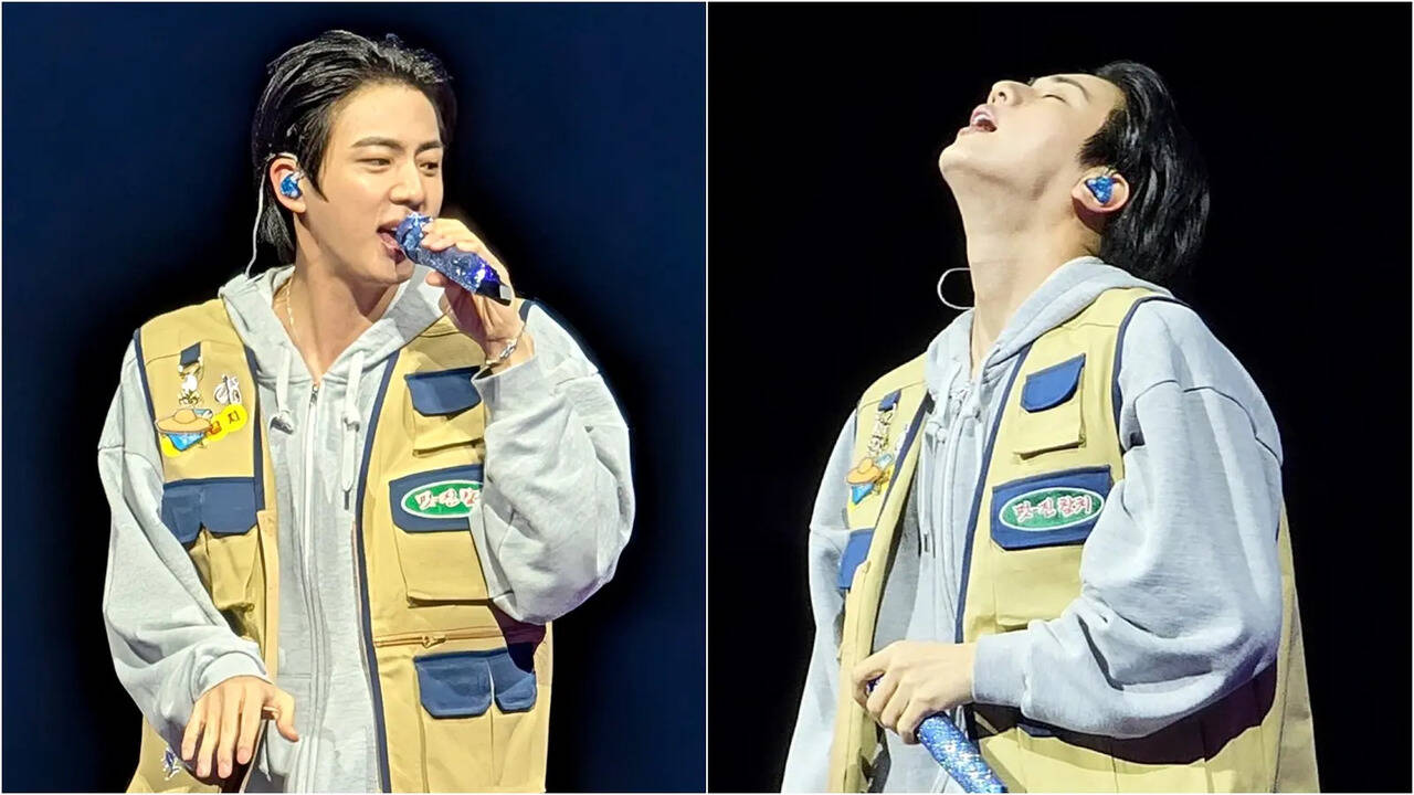 BTS Jin's 'Forehead' Goes Viral After ARMYs Drool Over 'World-Wide ...