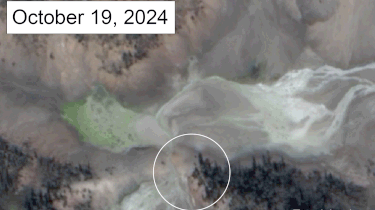 Satellite Images Reveal Striking New Hole In Yellowstone National Park