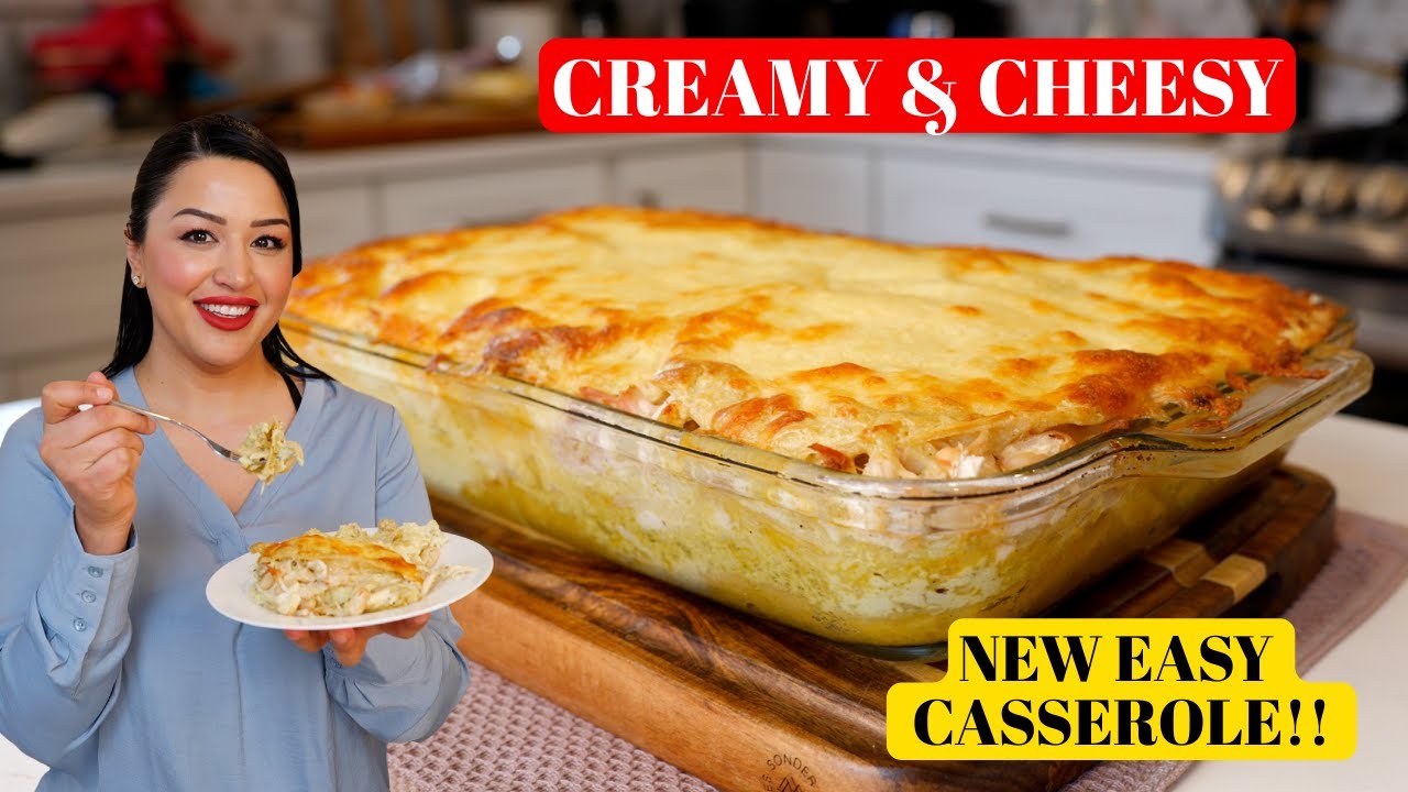 Mexican Cheesy Chicken & Rice Casserole | Creamy, Comforting & Full of ...