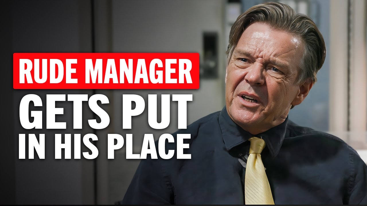 Rude Manager Learns His Mistake When Undercover CEO Comes to Visit