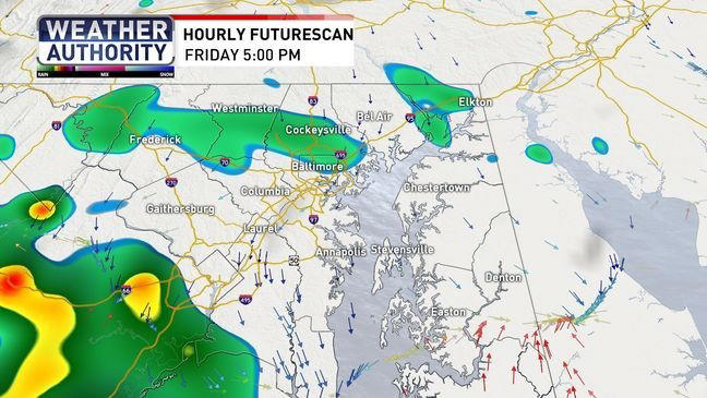 Humidity & Storms For The Weekend; BIG Changes Next Week In Maryland