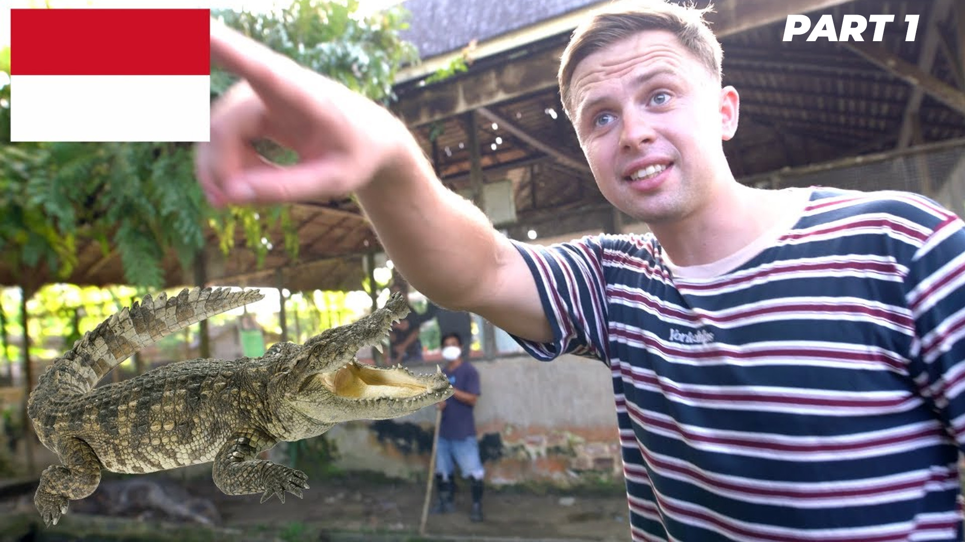 Face to Face with a Wild CROCODILE in BORNEO – I Froze | Part 1