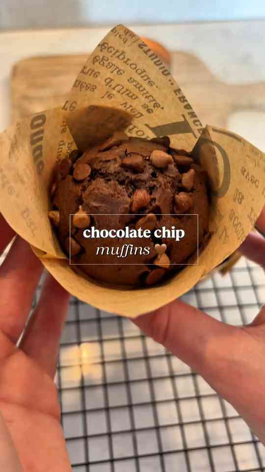 Classic Chocolate Chip Muffins Recipe