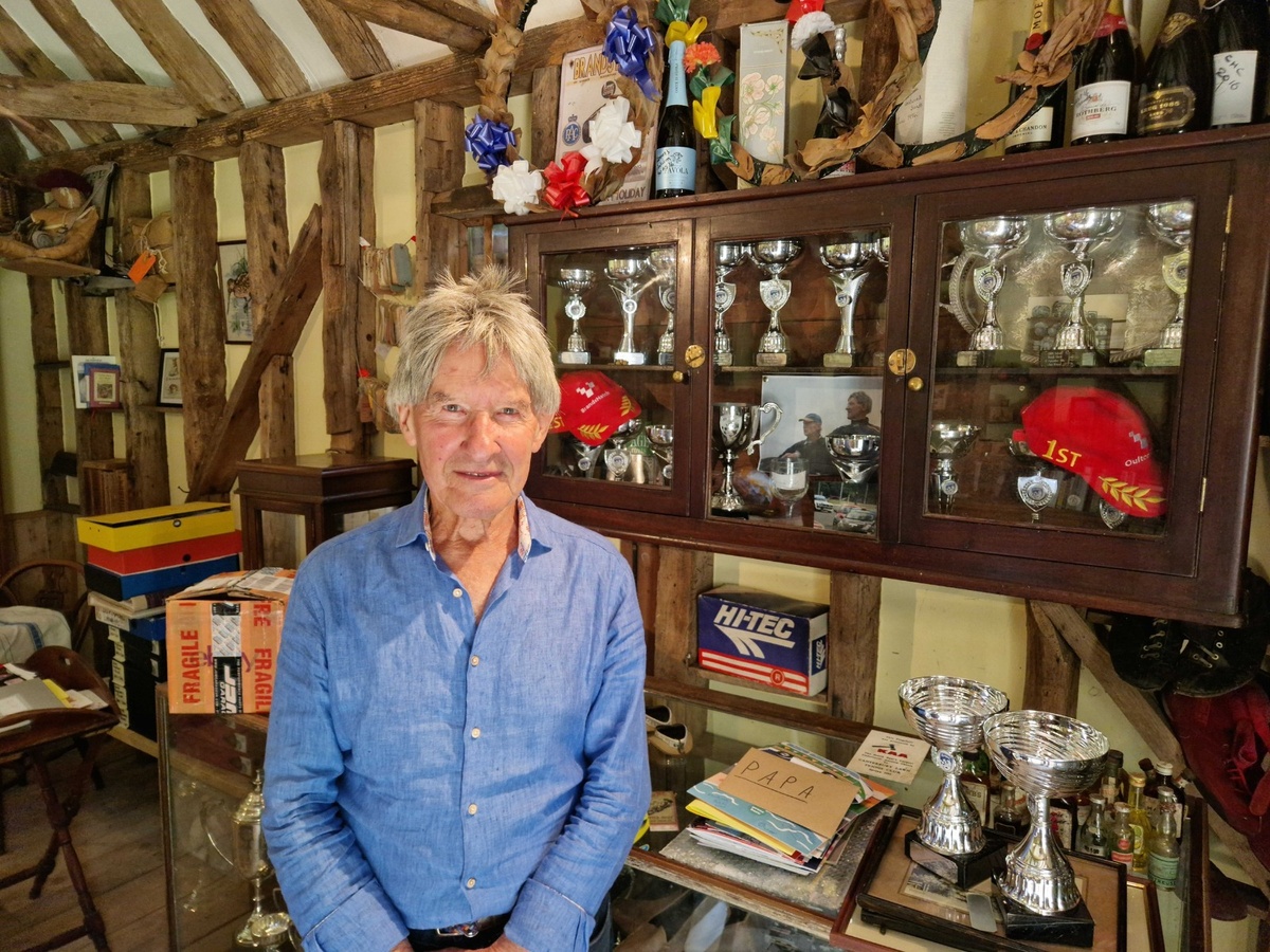 The remarkable 90-year-old who's still racing
