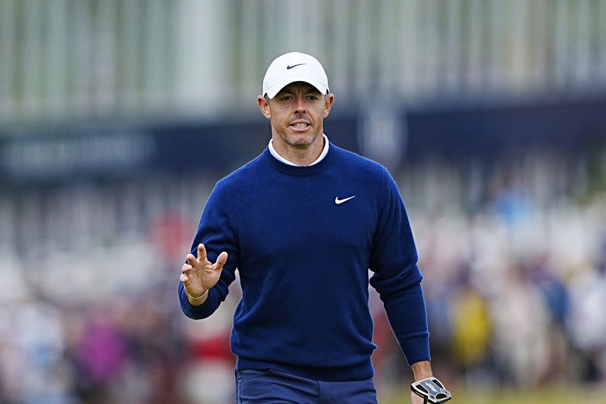 Rory McIlroy’s wild ride at home Open continues at Royal Portrush