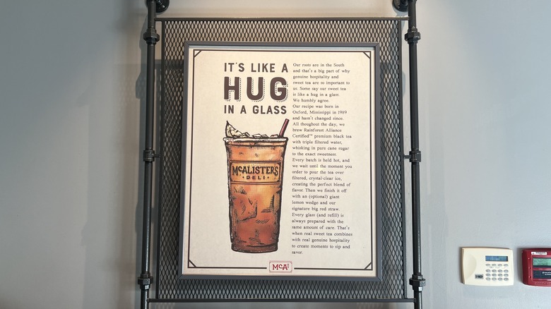 This Is What Makes The Tea At McAlister's Deli So Good