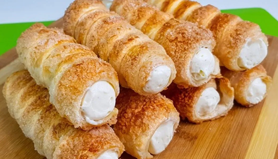 Bread Cream Roll: You can make this bakery-like dish at home, it gets ...