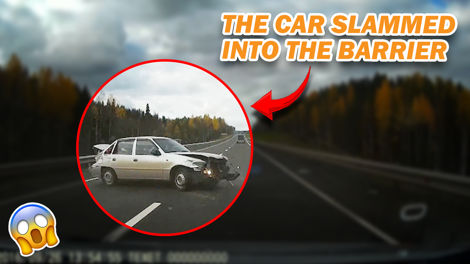 Crash Incident Caught On Camera Always Be Safe