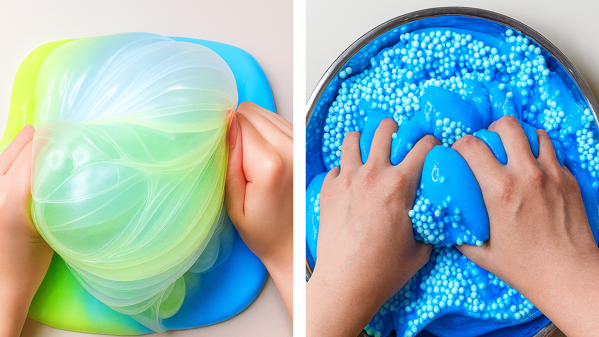 10 Minutes Of Satisfying Slime Asmr Videos Relaxing Slime Sounds