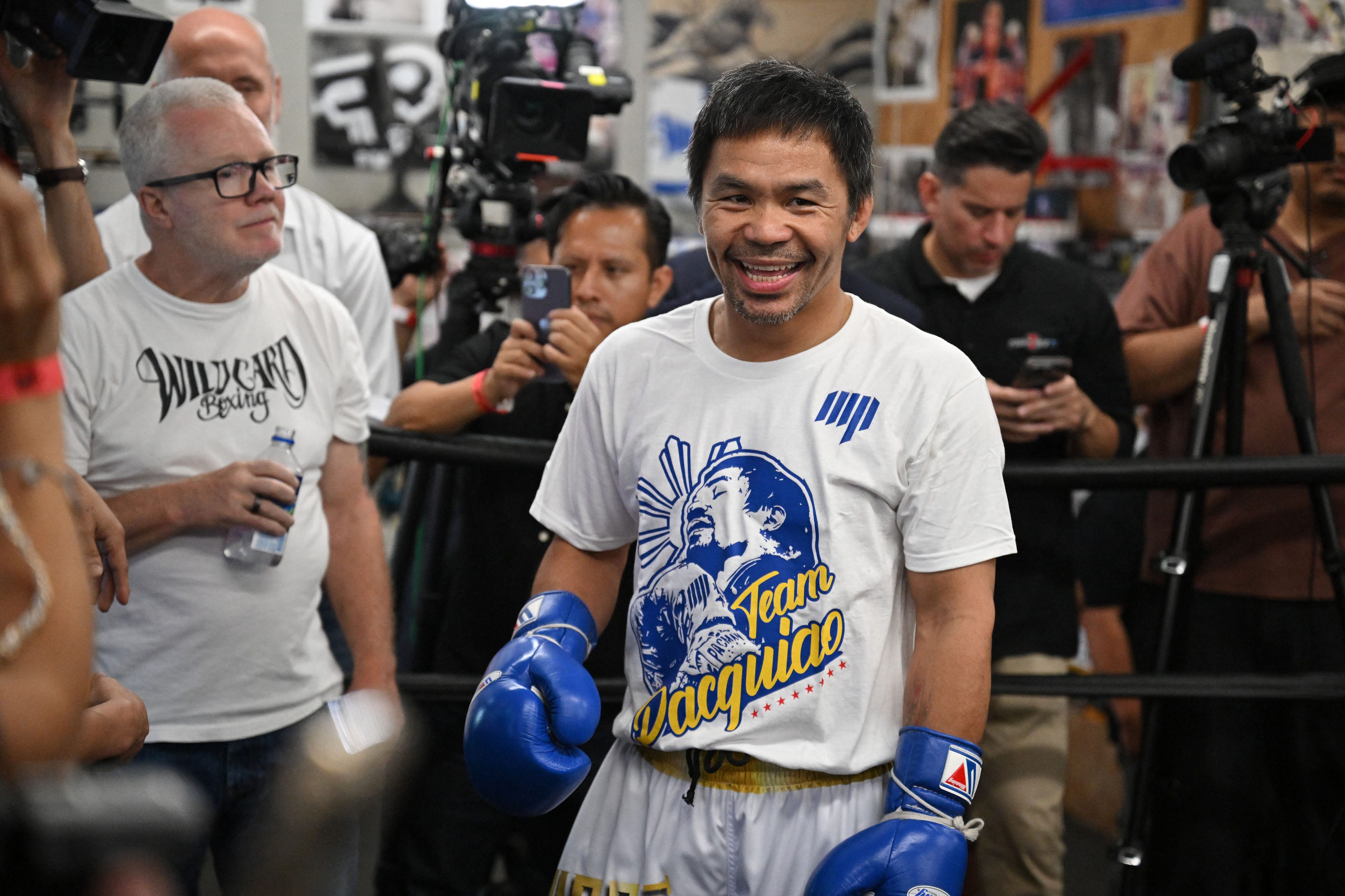 Manny Pacquiao rekindles famous boxing tandem before Mario Barrios fight