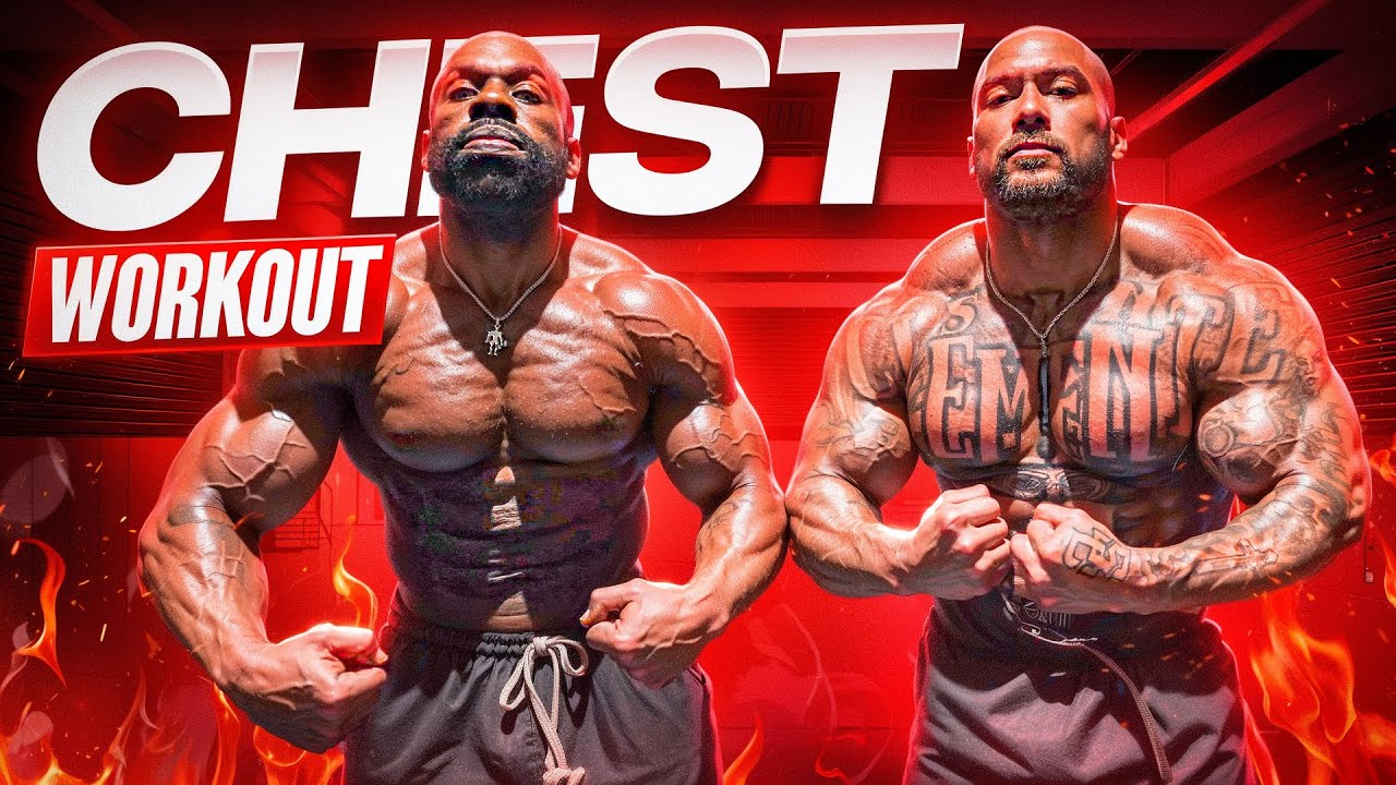 Kali Muscle & Big Boy full chest workout at Gold’s Gym - Muscle ...