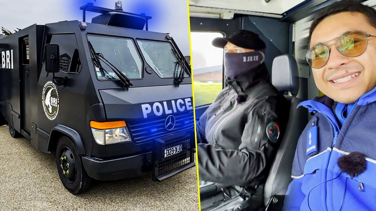 Le BLINDÉ de l'unité BRI POLICE