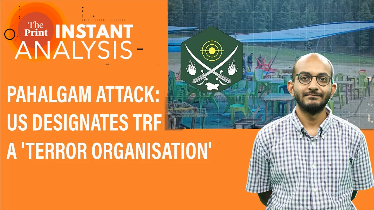 Setback for Pakistan as US designates TRF as a ‘foreign terrorist ...