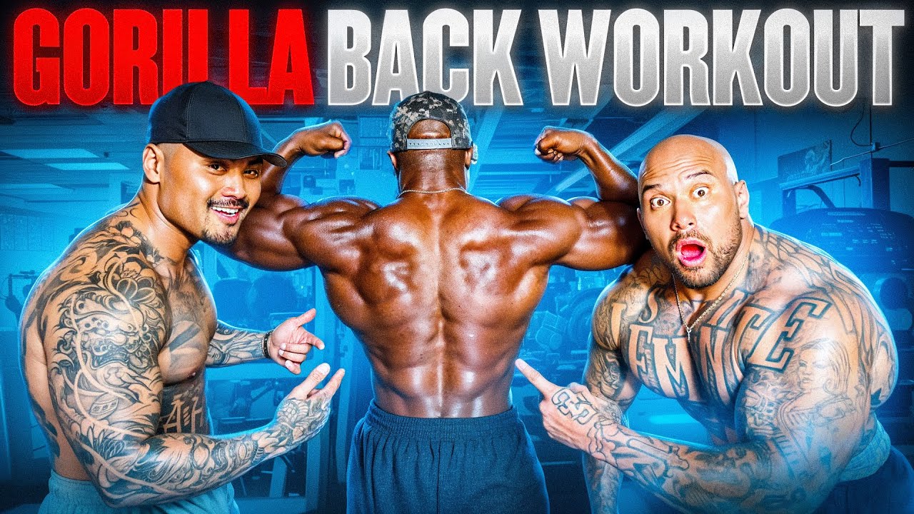 Gorilla back workout - Kali Muscle + Big Boy + Rob