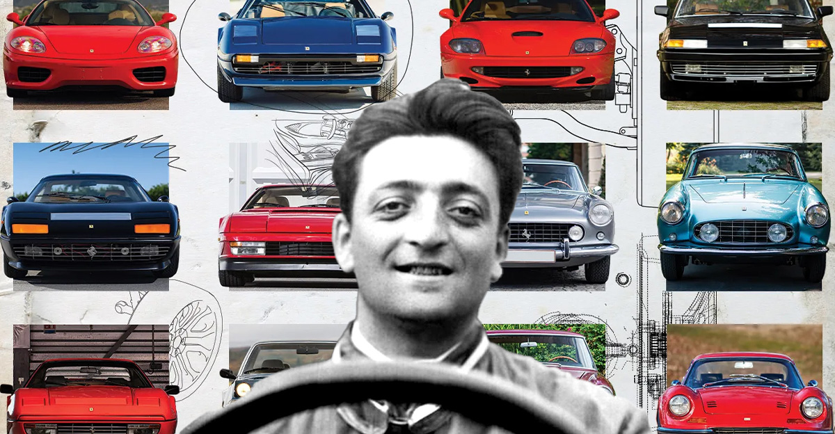 The Evolution Of The Ferrari Lineup—Every Decade Compared