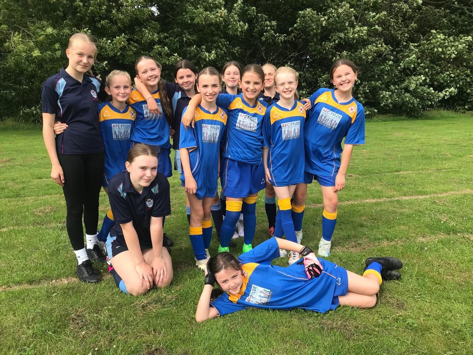 Lytham’s St Peter’s Catholic Primary School showed their love for coach ...