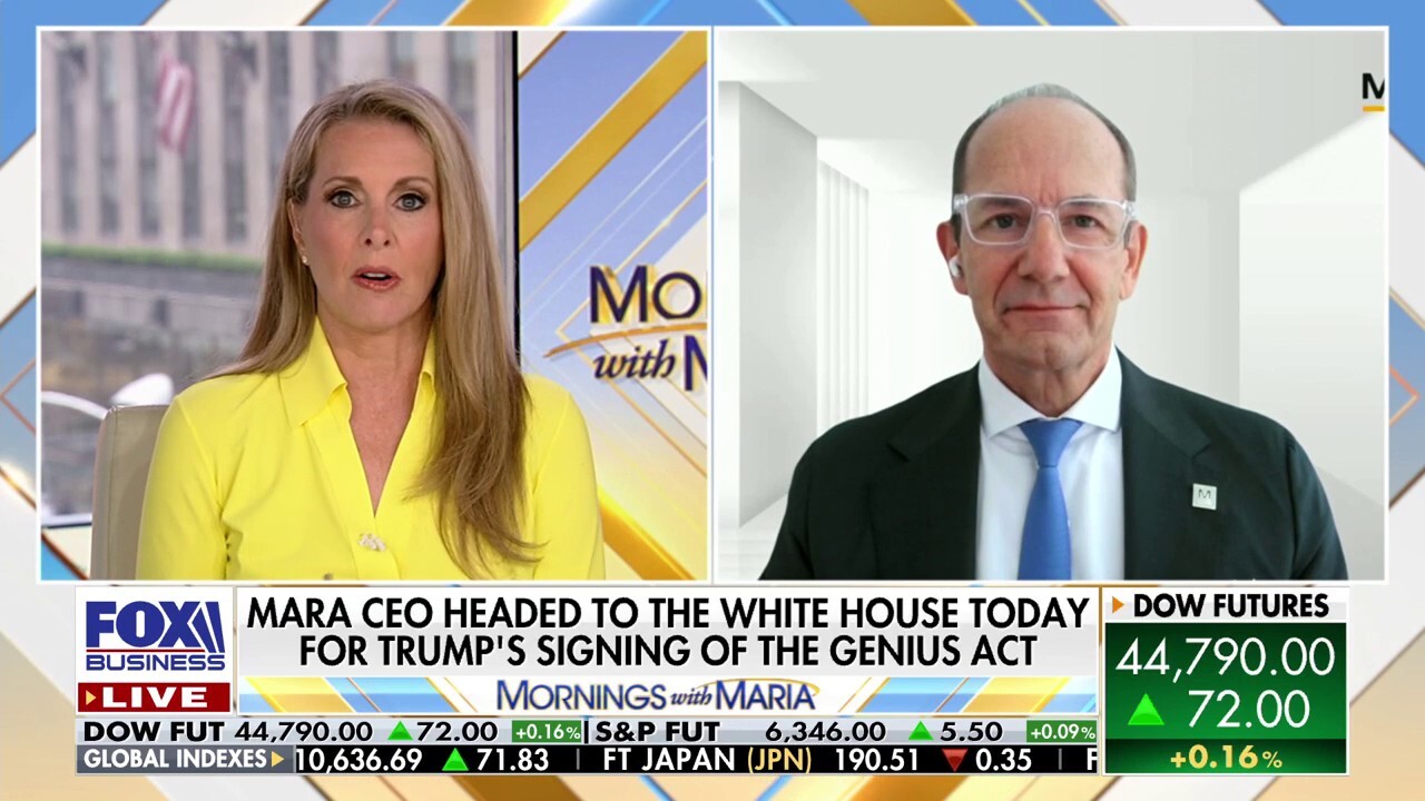 GENIUS Act will be 'very helpful' in providing trust around stablecoin: MARA CEO