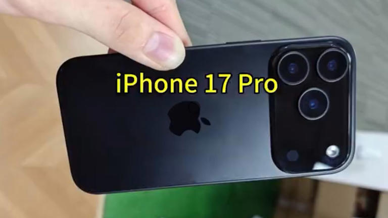 First hands-on images emerge of the iPhone 17 Pro