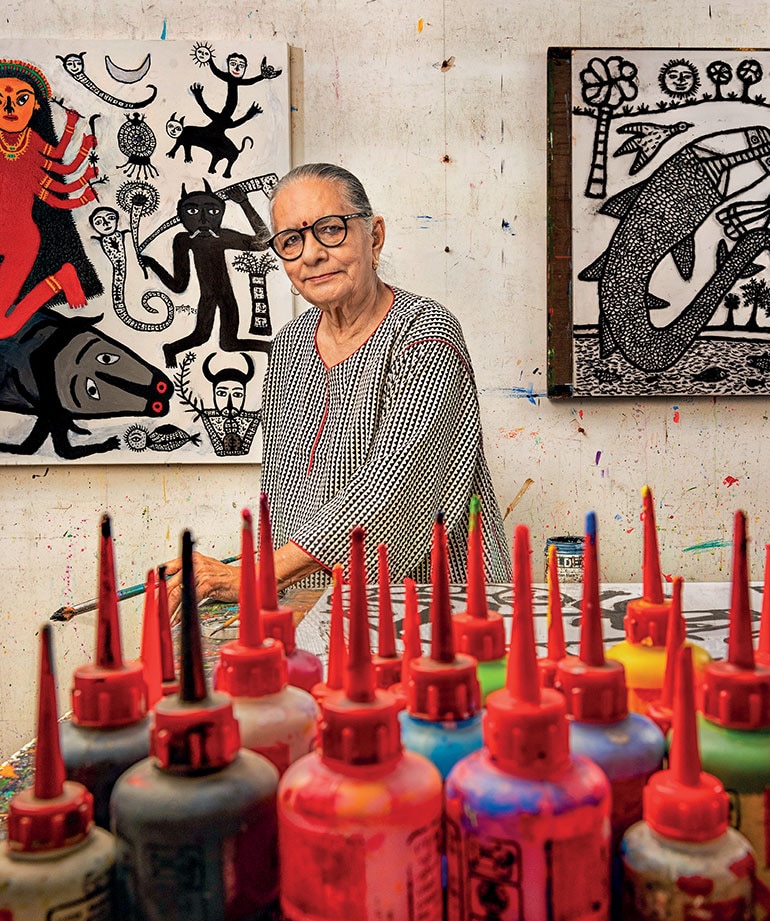 Madhvi Parekh's art | A world of her own