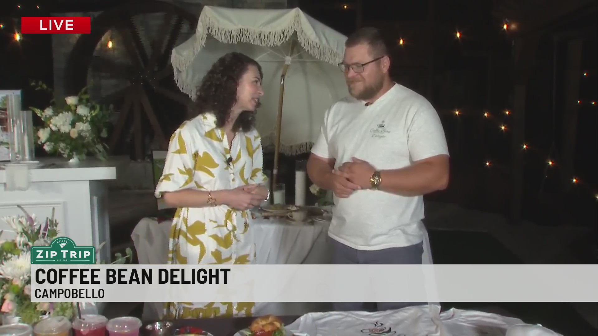 Zip Trip Campobello: Coffee Bean Delight