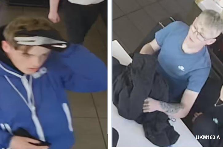 Ballymena: police release images of two people they wish to speak to in ...