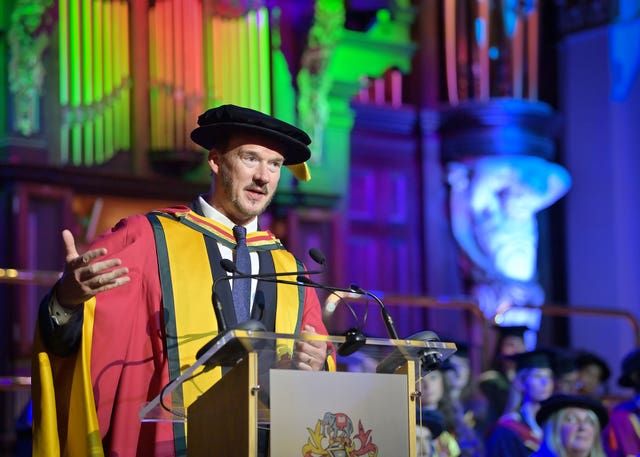 Tenor Russell Watson awarded honorary degree by University of Greater ...