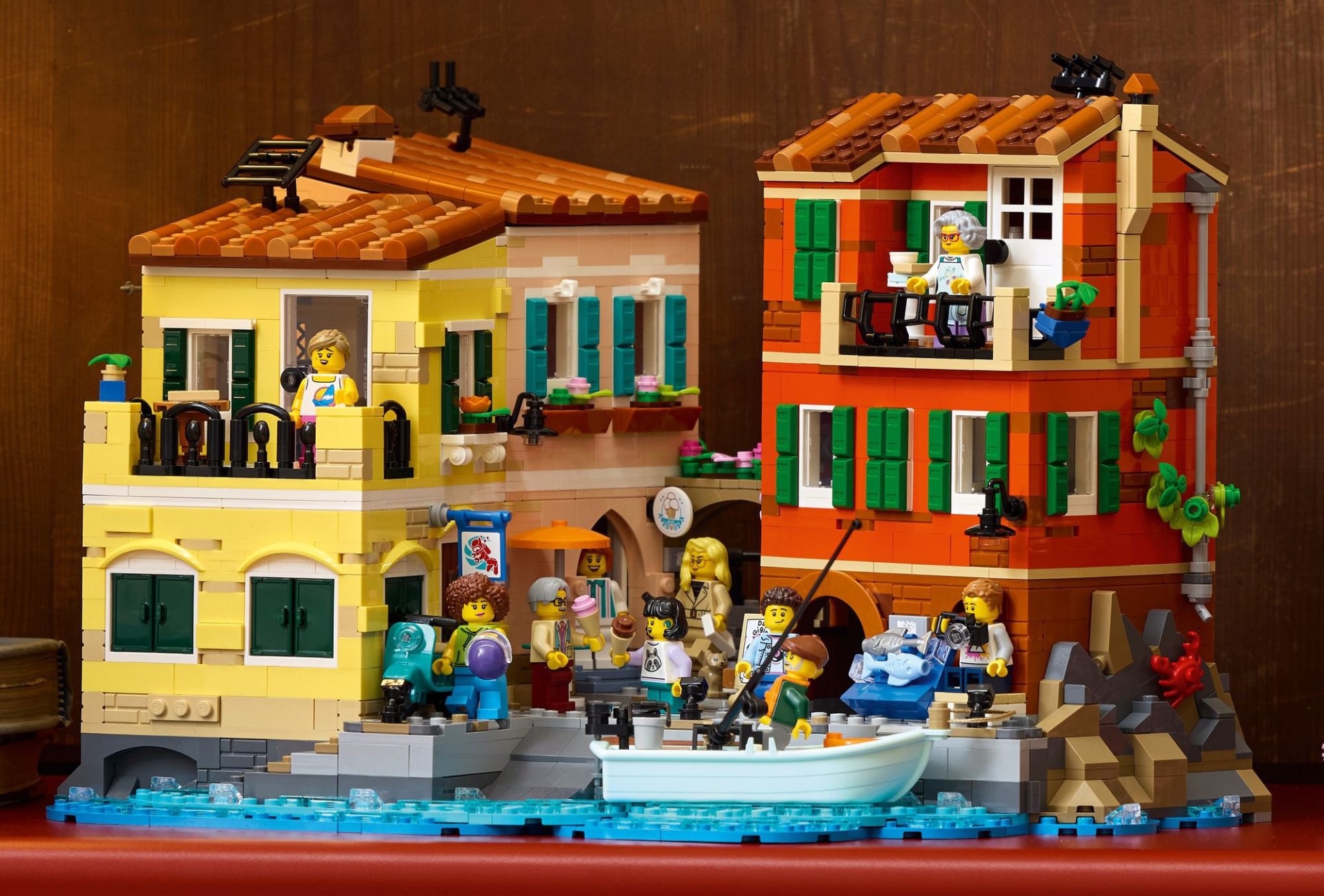 Build a trip to the Italian Riviera with Lego