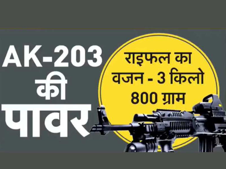 जल्द भारतीय जवानों के हाथों में होगी AK203 राइफल, जानिए खासियतें और ...