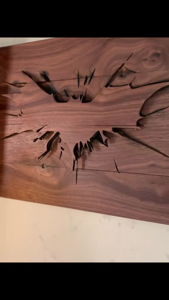 Dark Knight-Inspired Wood Art: Handmade for Batman Fans