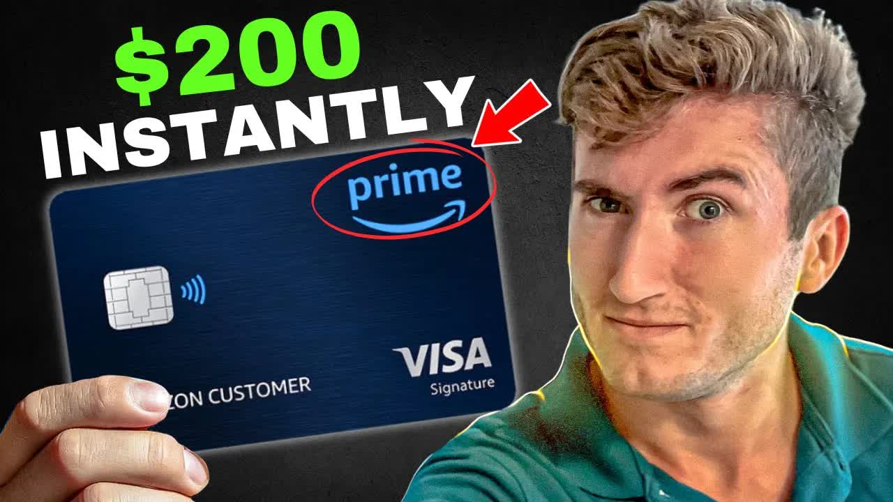 Watch me apply: Chase Amazon Prime Visa Credit Card $200 offer