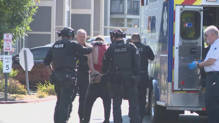 Assault suspect arrested after hours-long SWAT standoff in Spokane Valley