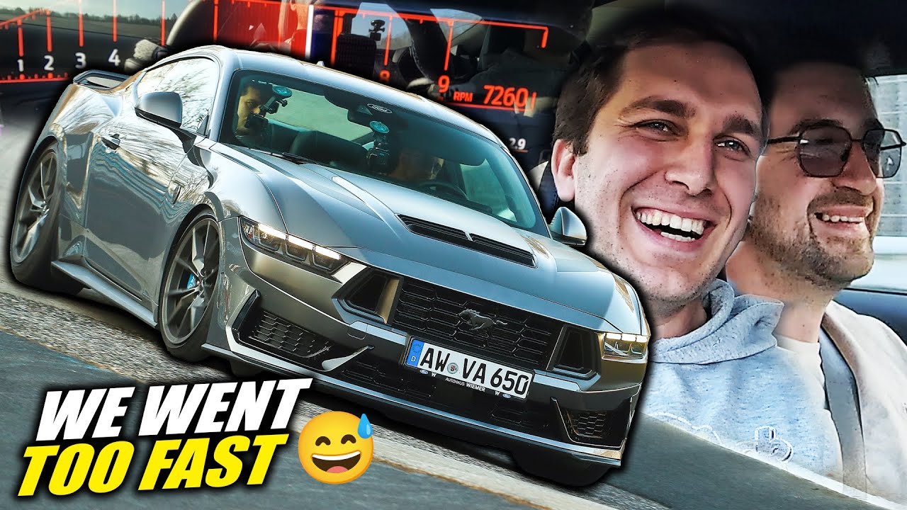 FIRST RIDE! Mustang DARK HORSE Hits the Nürburgring in EPIC Style!