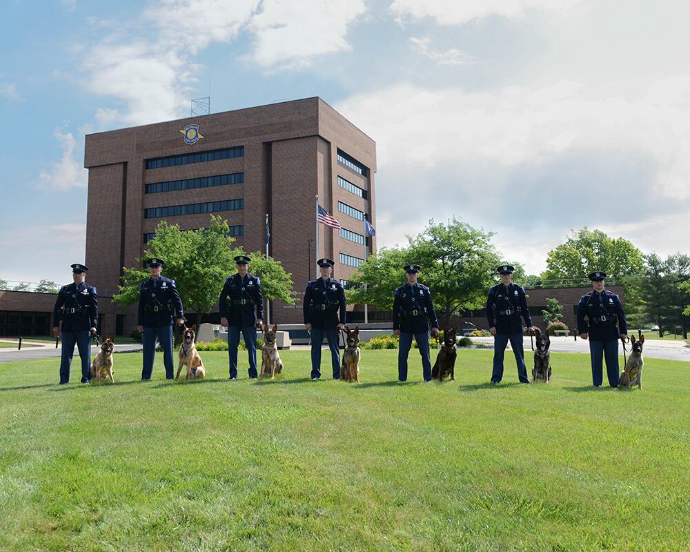 Michigan State Police adds 4 new canine teams