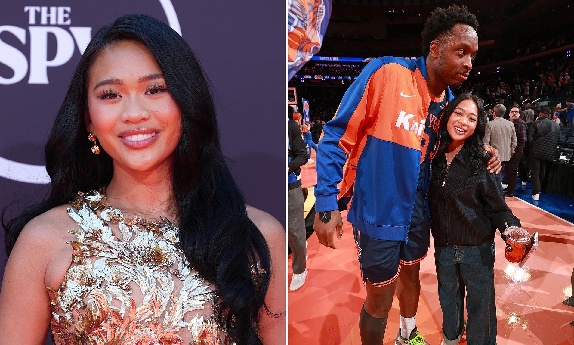 Suni Lee finally breaks silence on dating links to New York Knicks star ...