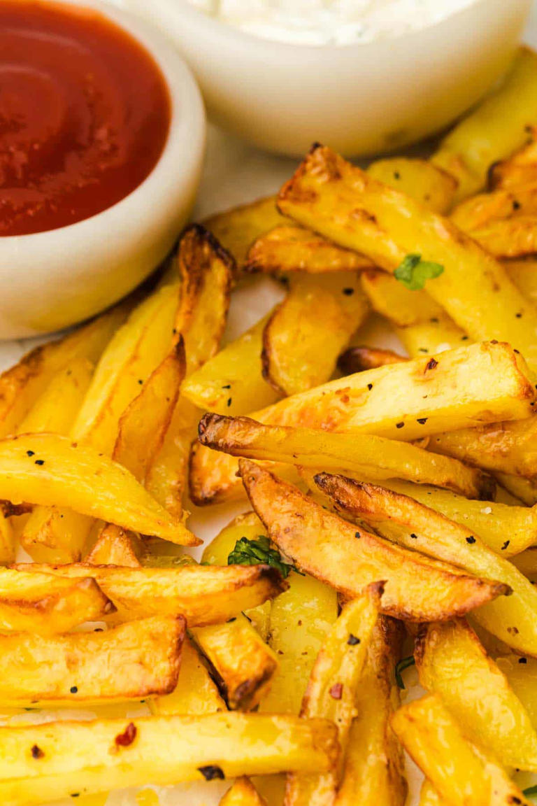 Air fryer homemade fries
