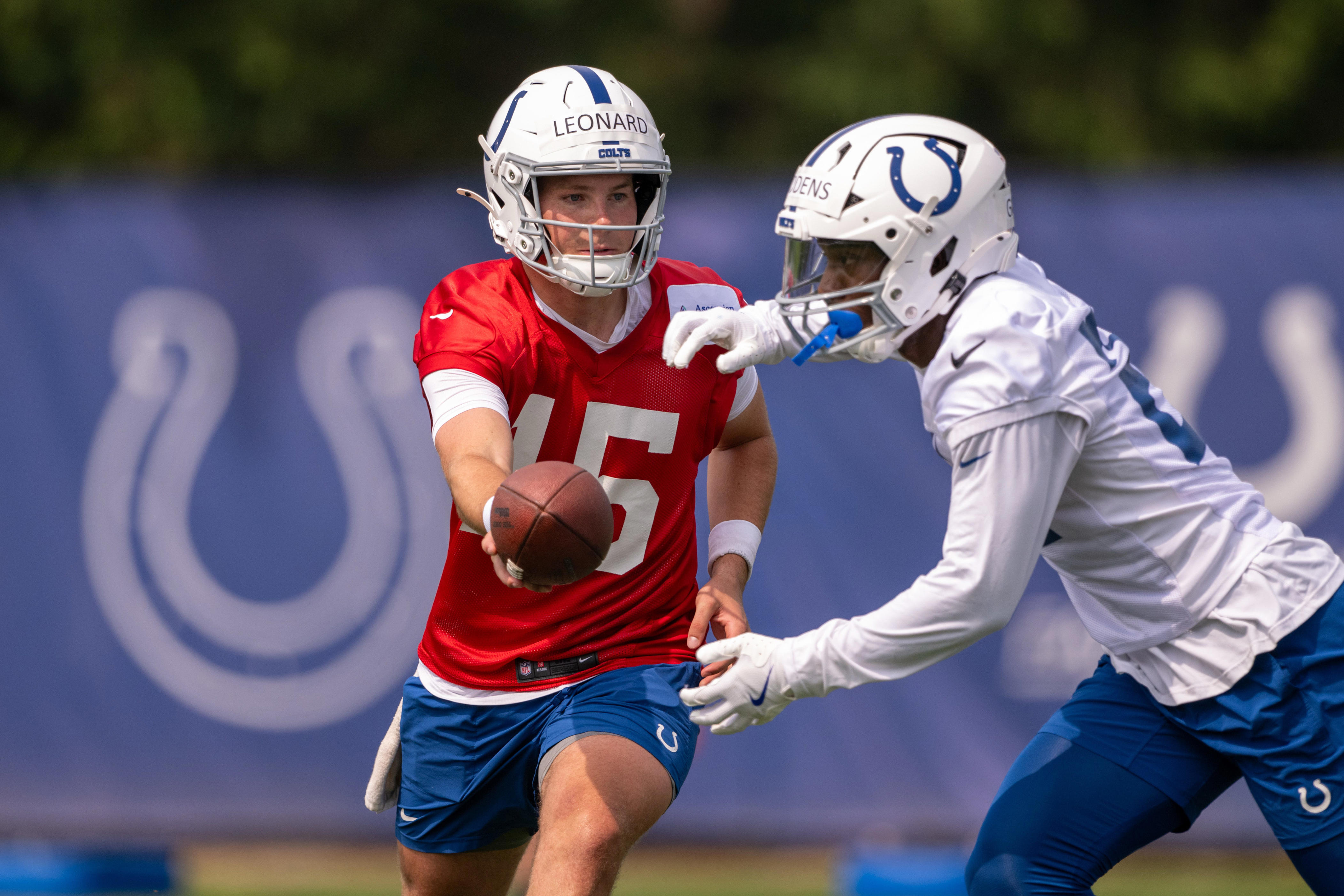 Indianapolis Colts' full 2025 training camp roster on offense