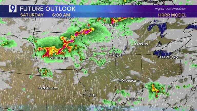 Severe Weather Timeline: Tracking Saturday storms in Chicagoland