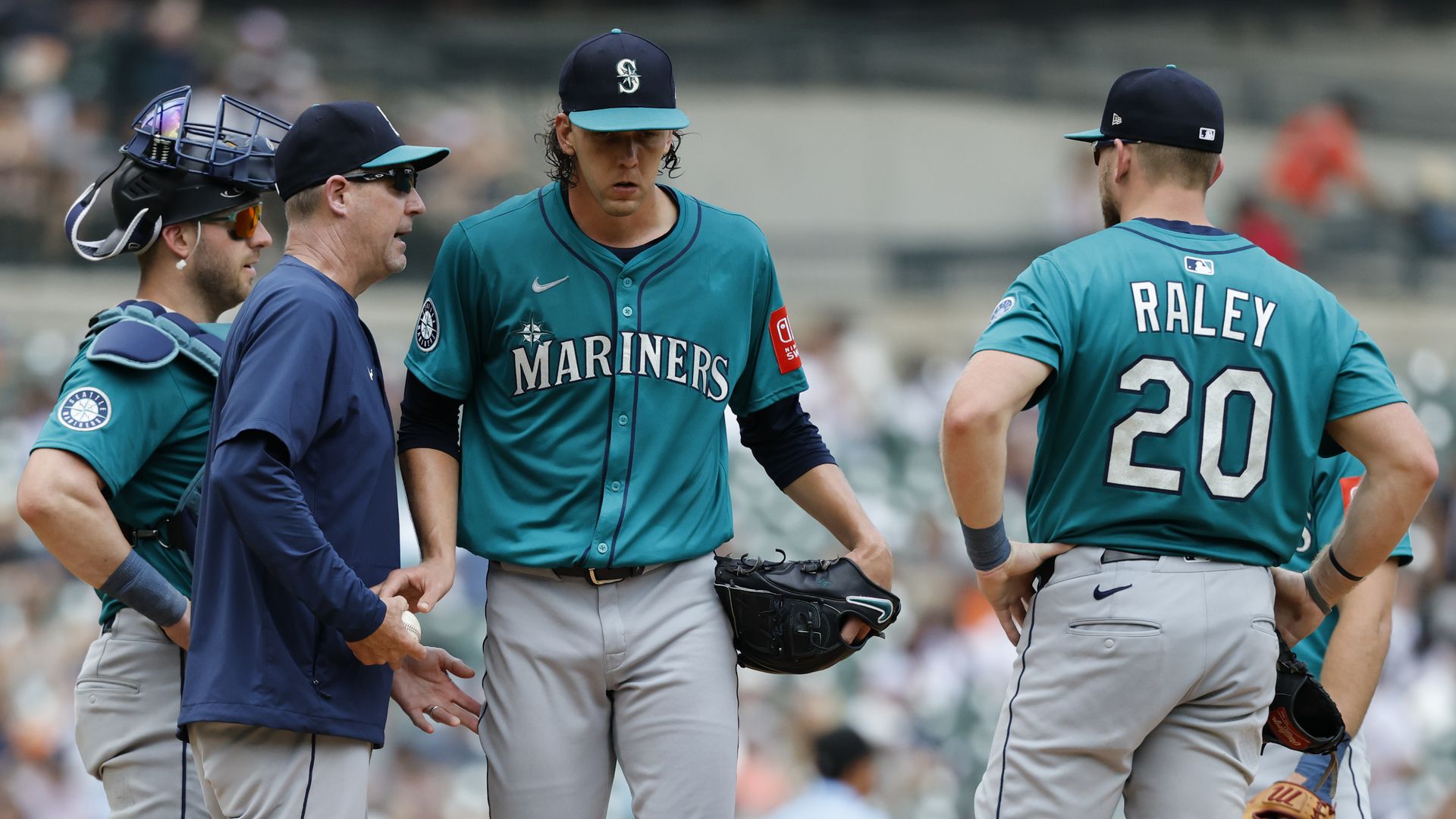 The Mariners are standing still